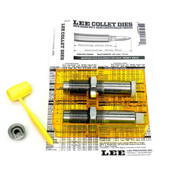 Матрицы LEE 308 Win Collet Die Set (90718) - набор из 2 матриц